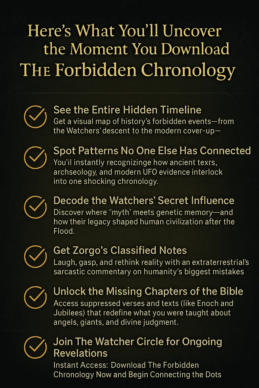 Forbidden Chronology - The Official Website of Will Blesch